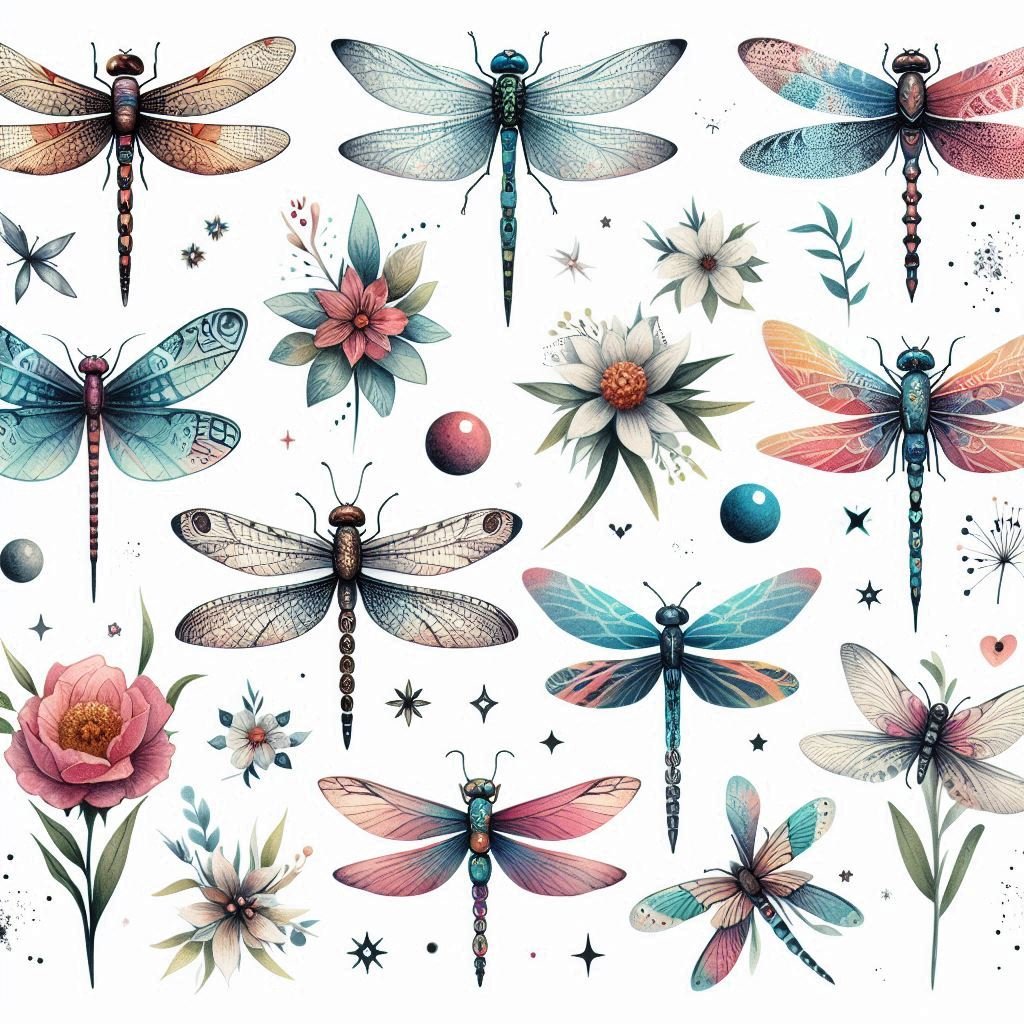 15 Dragonfly Tattoo Ideas To Represent Change And Transformation