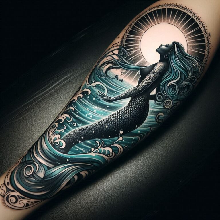 15 Mermaid Tattoo Ideas To Represent Freedom And Empowerment