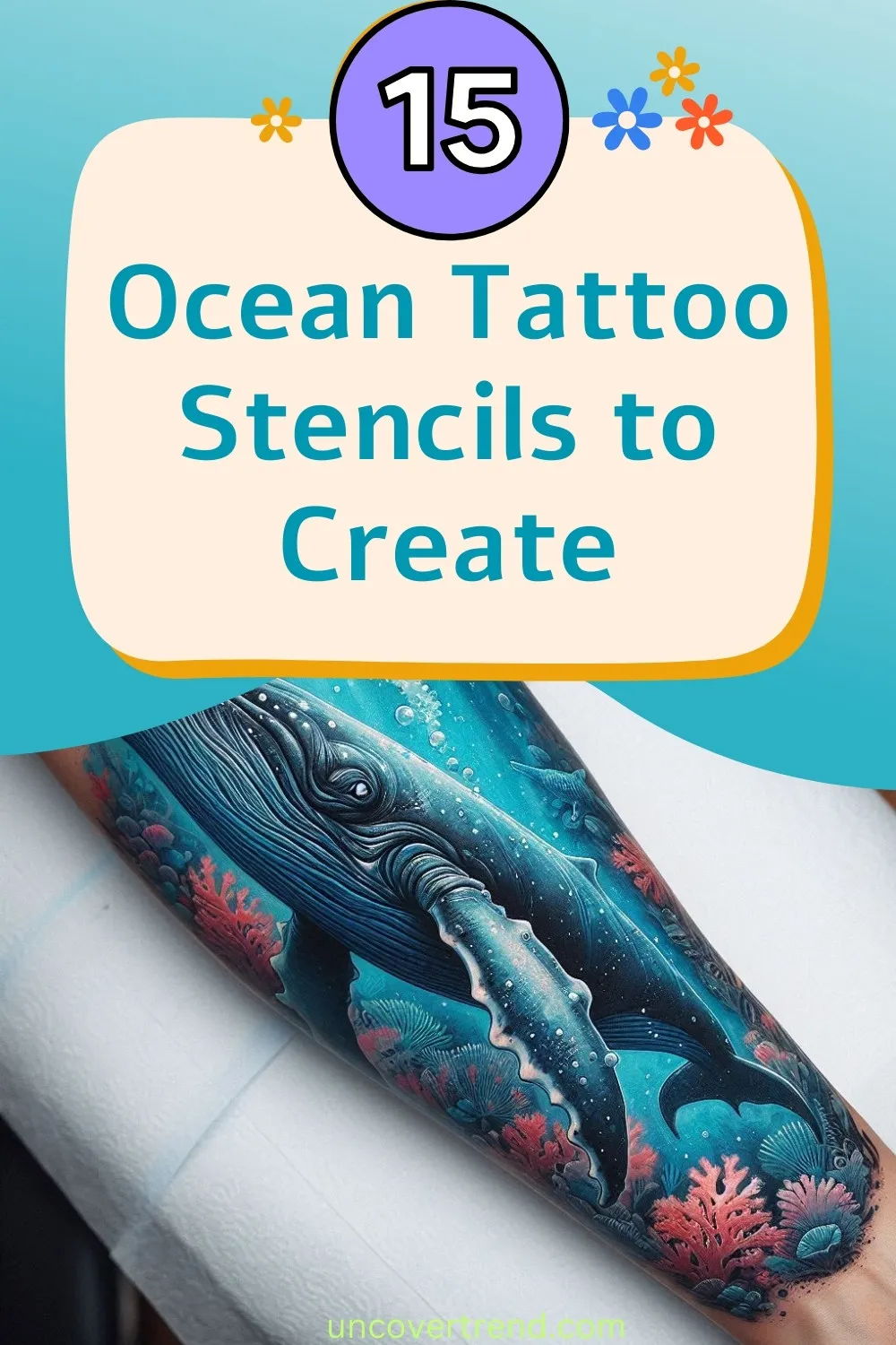 15 Ocean Tattoo Ideas To Represent The Power Of Nature