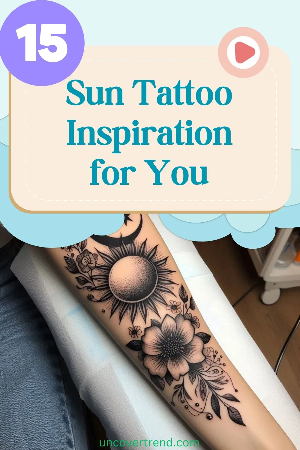 15 Sun Tattoo Ideas To Brighten Up Your Day