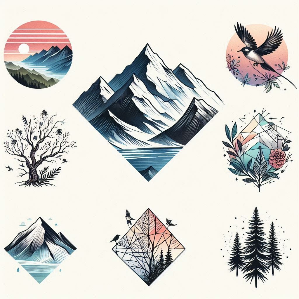15 Majestic And Inspiring Mountain Tattoo Ideas To Reach New Heights
